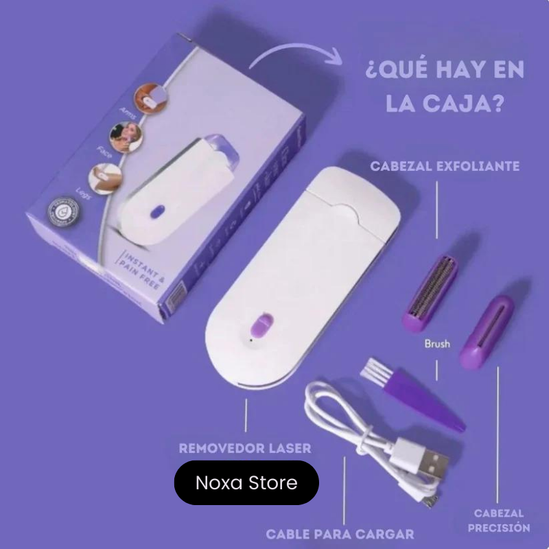 Depiladora Portátil Luna™🌙 + Manual de uso 📗 (GRATIS) – Noxa Store